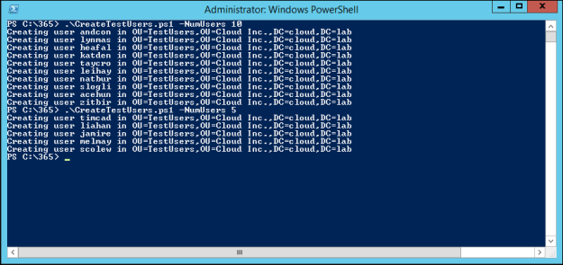 Create random test users in a domain with PowerShell | Tailspintoys ...
