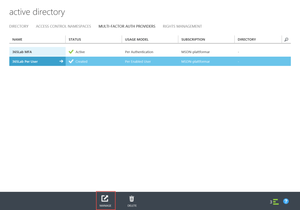 Switch usage model in Azure Multi-Factor Authentication Server ...